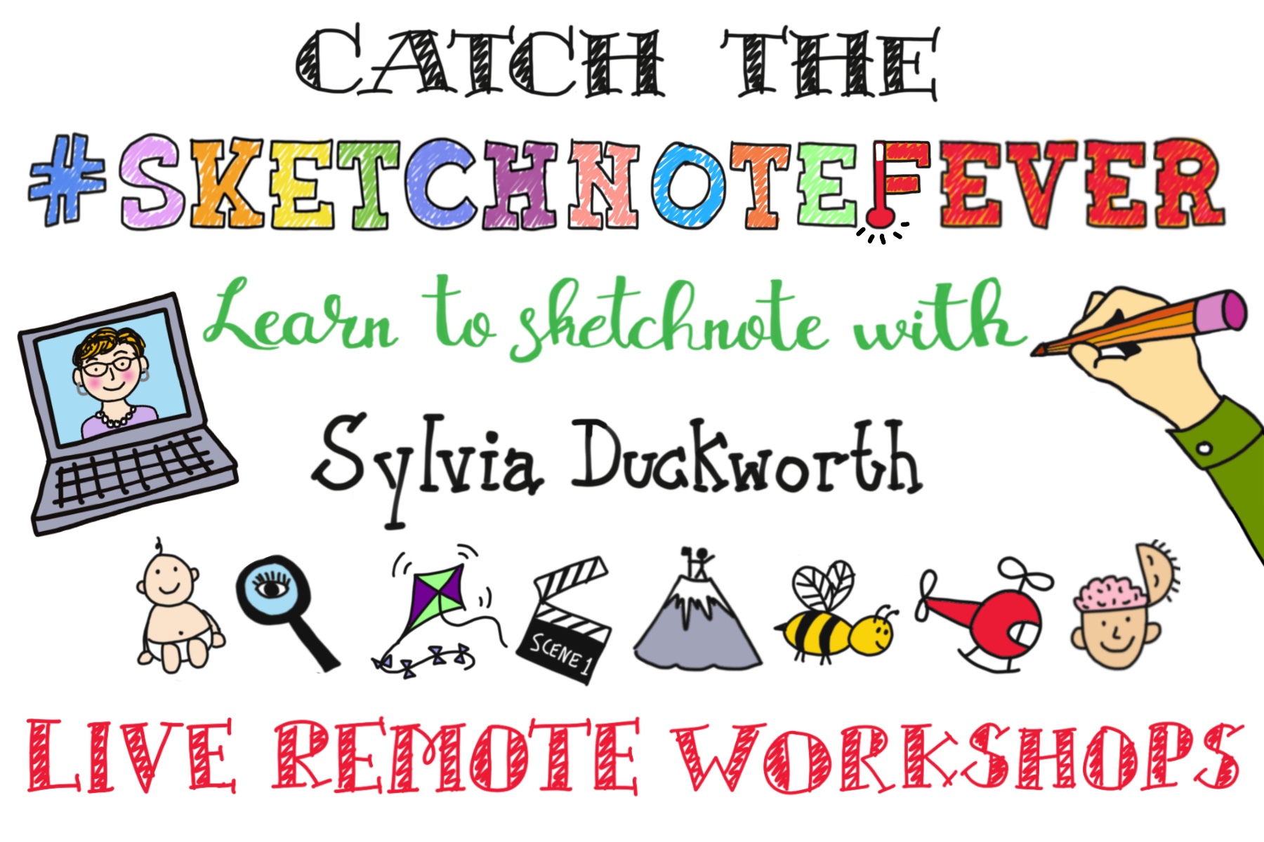 NEW! Live Remote Workshops | Sylvia Duckworth